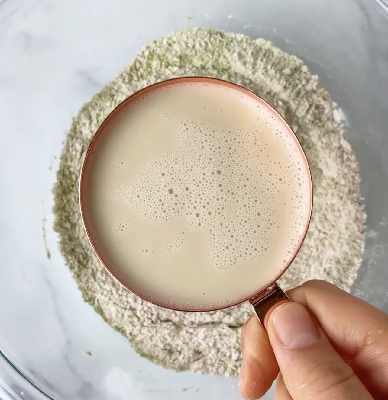 Easy Vegan Matcha Pancakes - Veggie World Recipes