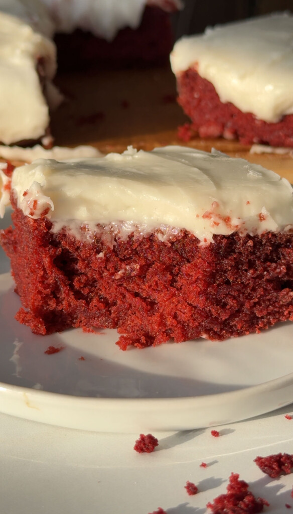 Vegan Red Velvet Cake - Veggie World Recipes
